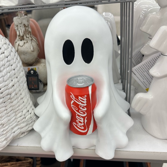T.J.Maxx | Holiday | Halloween Coca Cola Ghost Statue | Poshmark